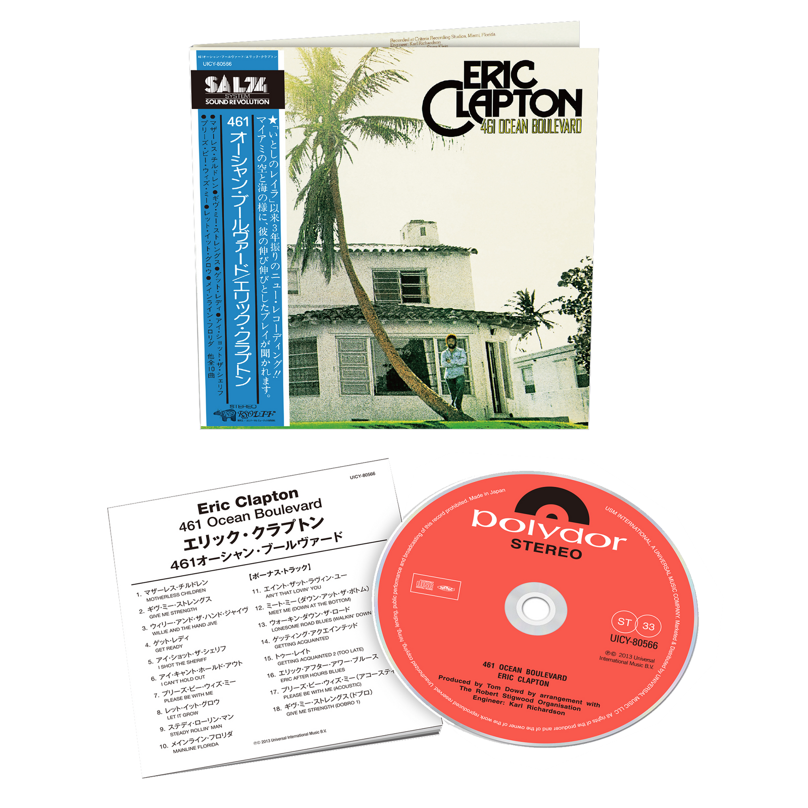 Eric Clapton - 461 Ocean Boulevard: Japanese SHM-CD - uDiscover