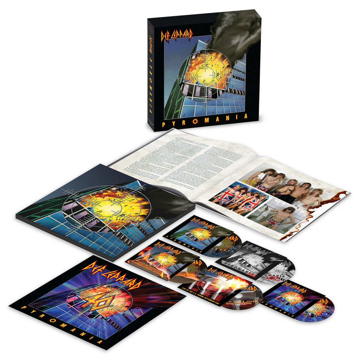 Def Leppard - Pyromania 40: 4CD & Blu-Ray - uDiscover