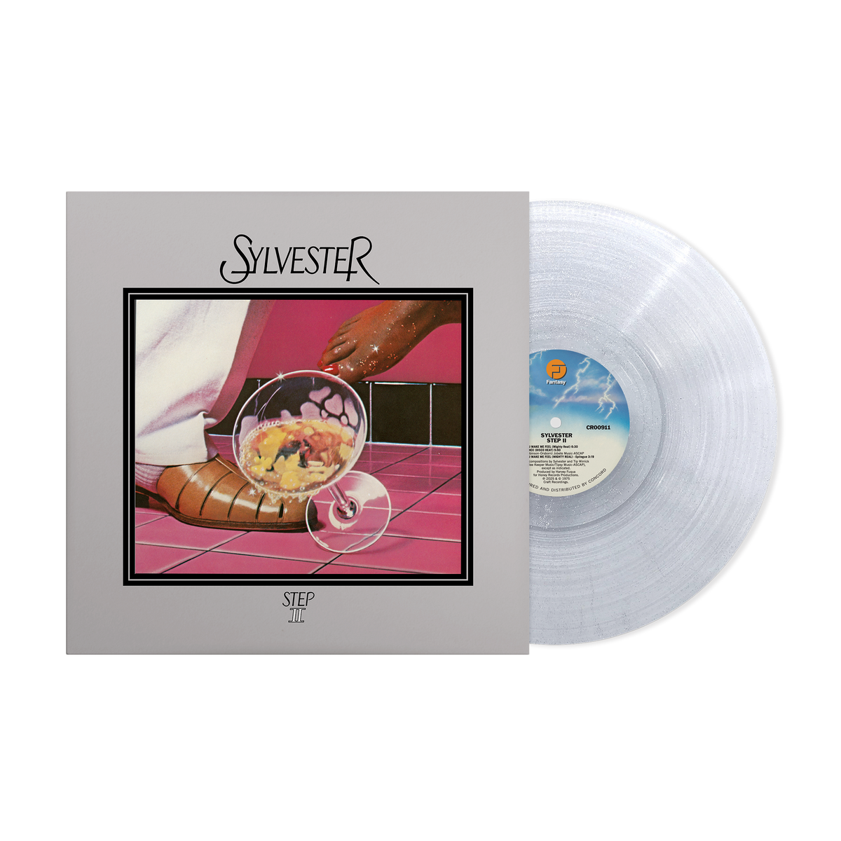 Sylvester - Step II: Clear Glitter Vinyl LP - uDiscover