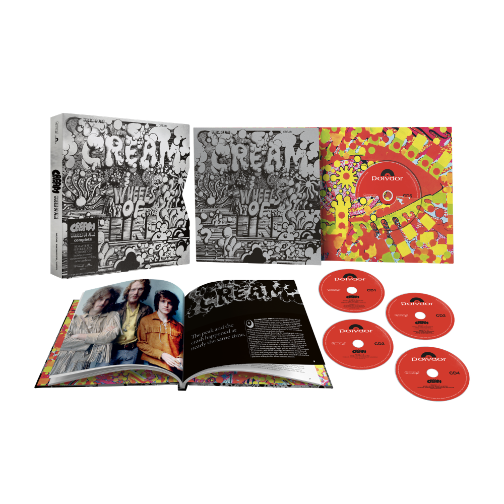 Cream - Wheels of Fire (Super Deluxe Edition): 5CD Box Set - uDiscover