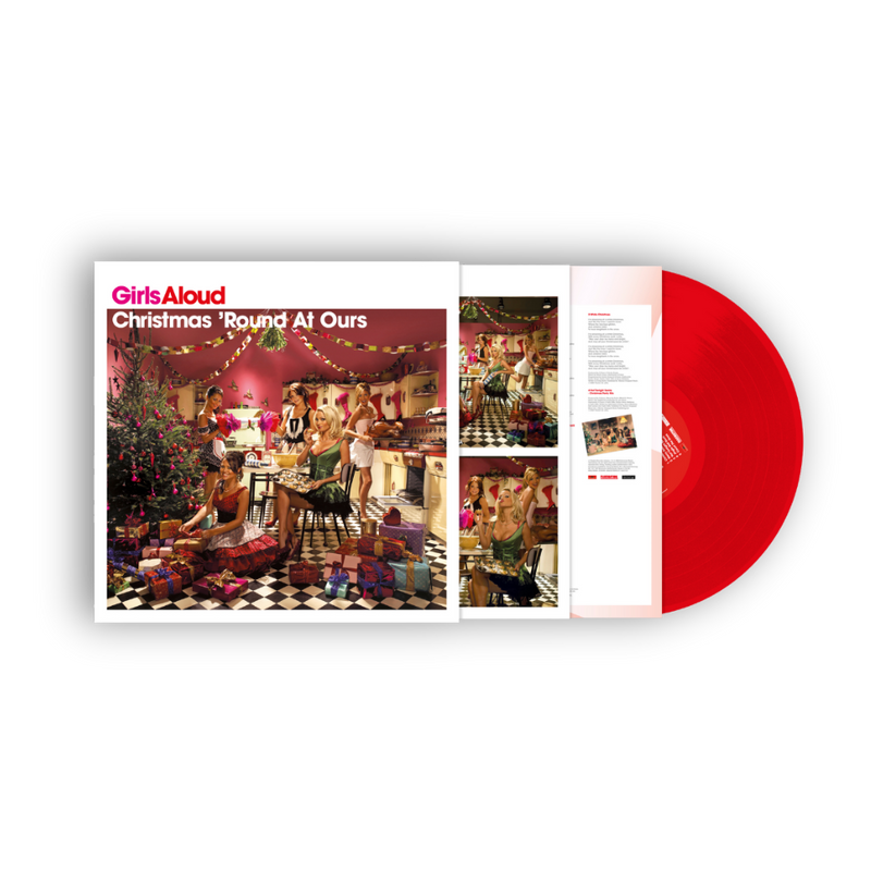 Girls Aloud - Christmas 'Round At Ours: Red Vinyl LP - uDiscover
