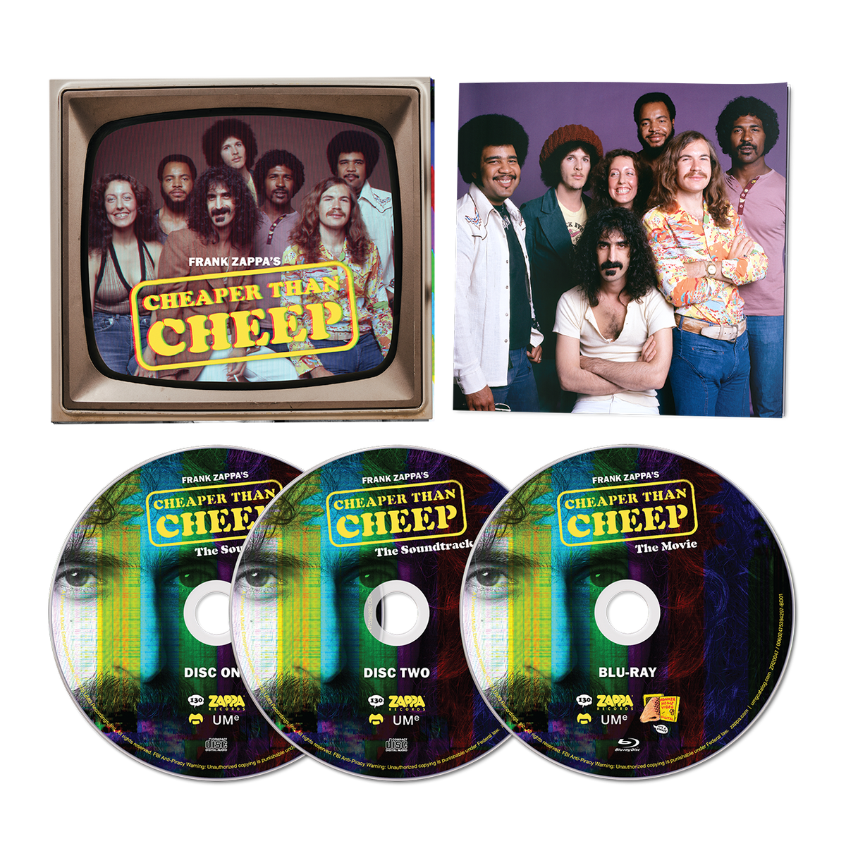 Frank Zappa - Cheaper Than Cheep: 2CD + Blu-Ray - uDiscover