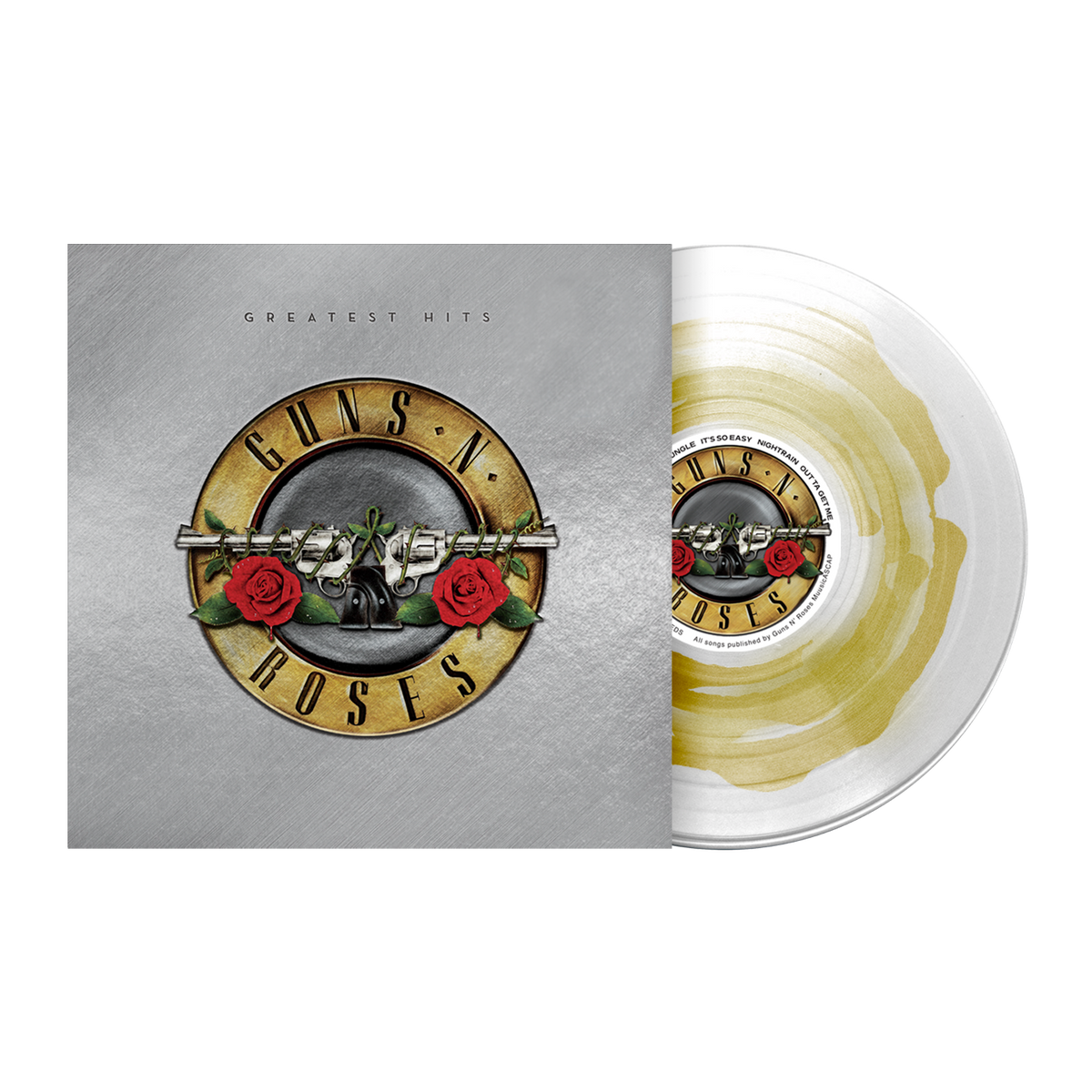 Guns N' Roses - Greatest Hits: Limited Edition Clear/Gold Vinyl LP ...