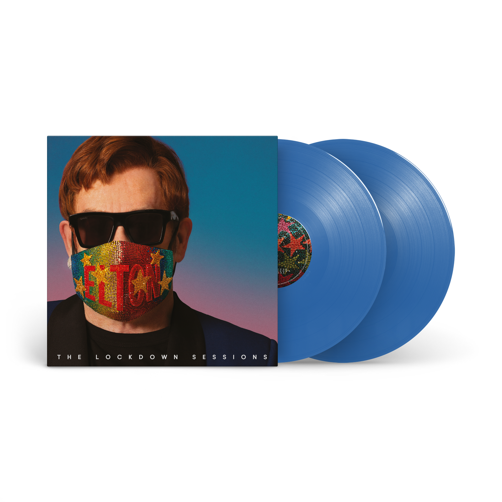 Elton John - The Lockdown Sessions: Blue Vinyl LP - uDiscover