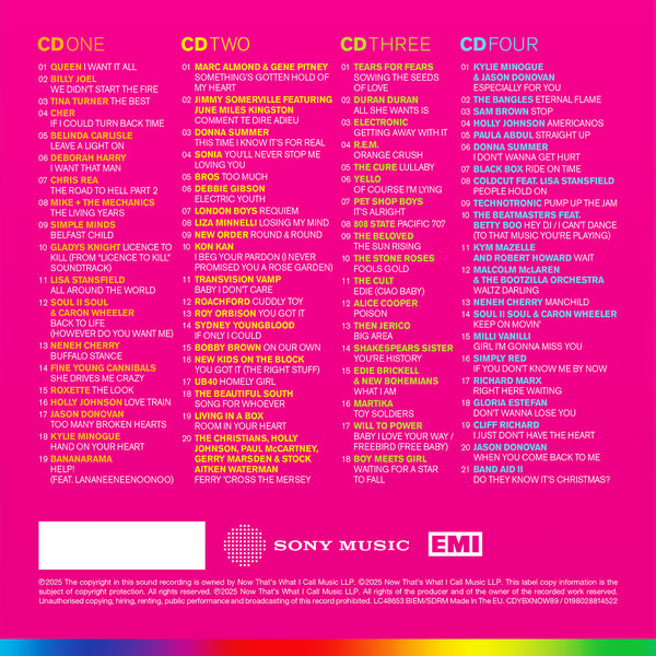 Various Artists - NOW – Yearbook 1989 (Special Edition 4CD) - uDiscover