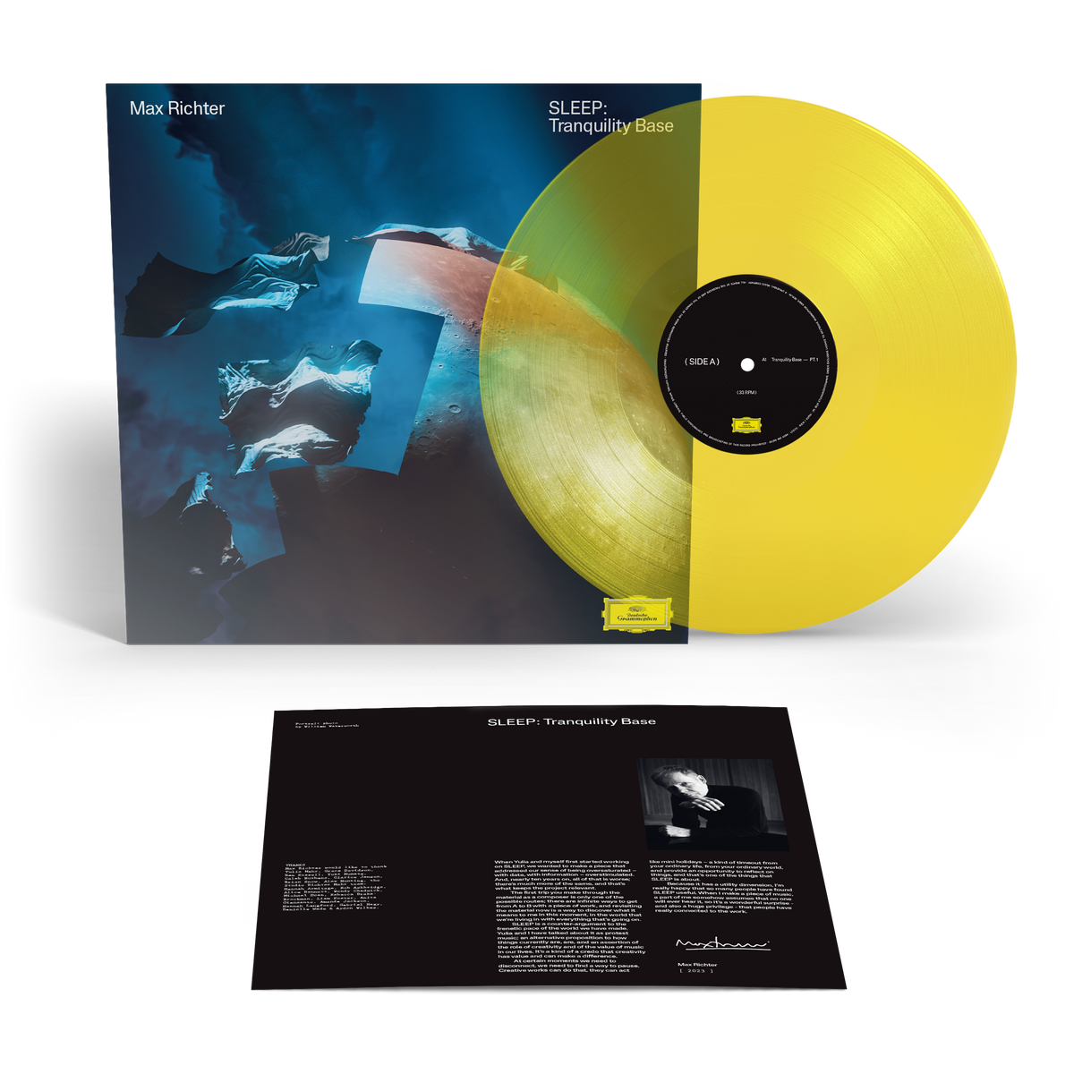 Max Richter - SLEEP: Tranquility Base (Exclusive Yellow Vinyl) - uDiscover