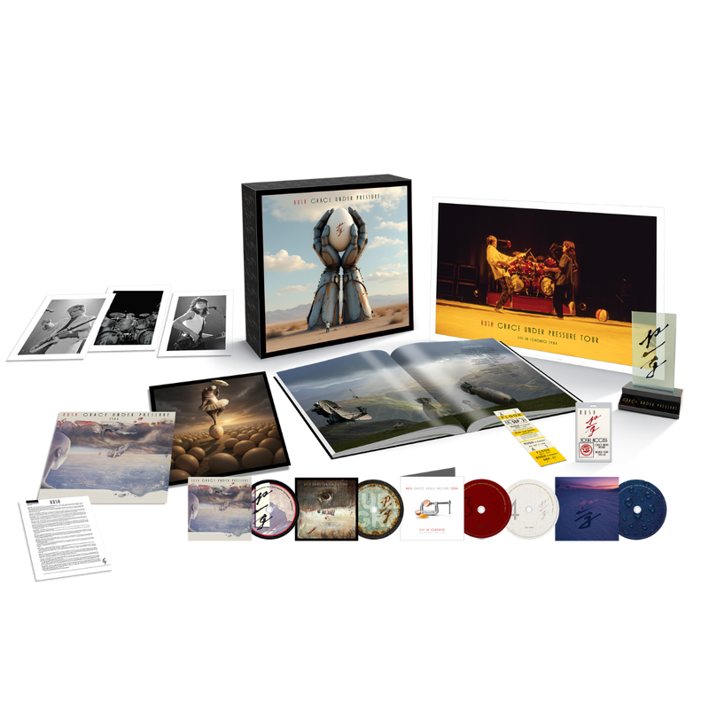 Rush - Grace Under Pressure Super Deluxe 4CD + Blu-ray Box Set - uDiscover