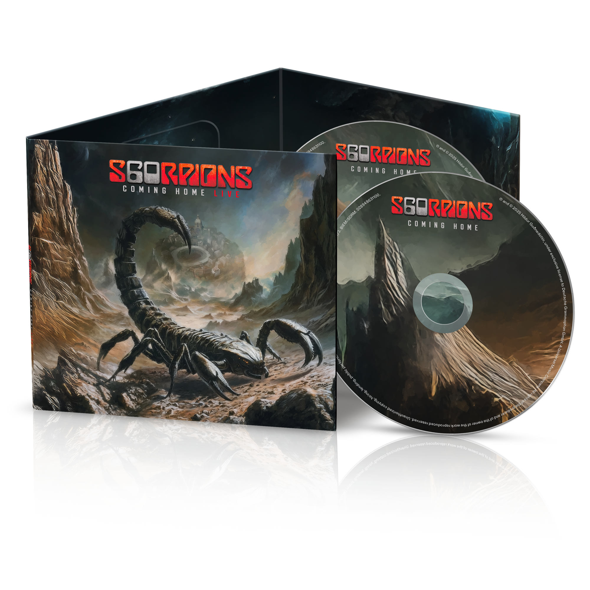 Scorpions - Coming Home Live: 2CD - uDiscover