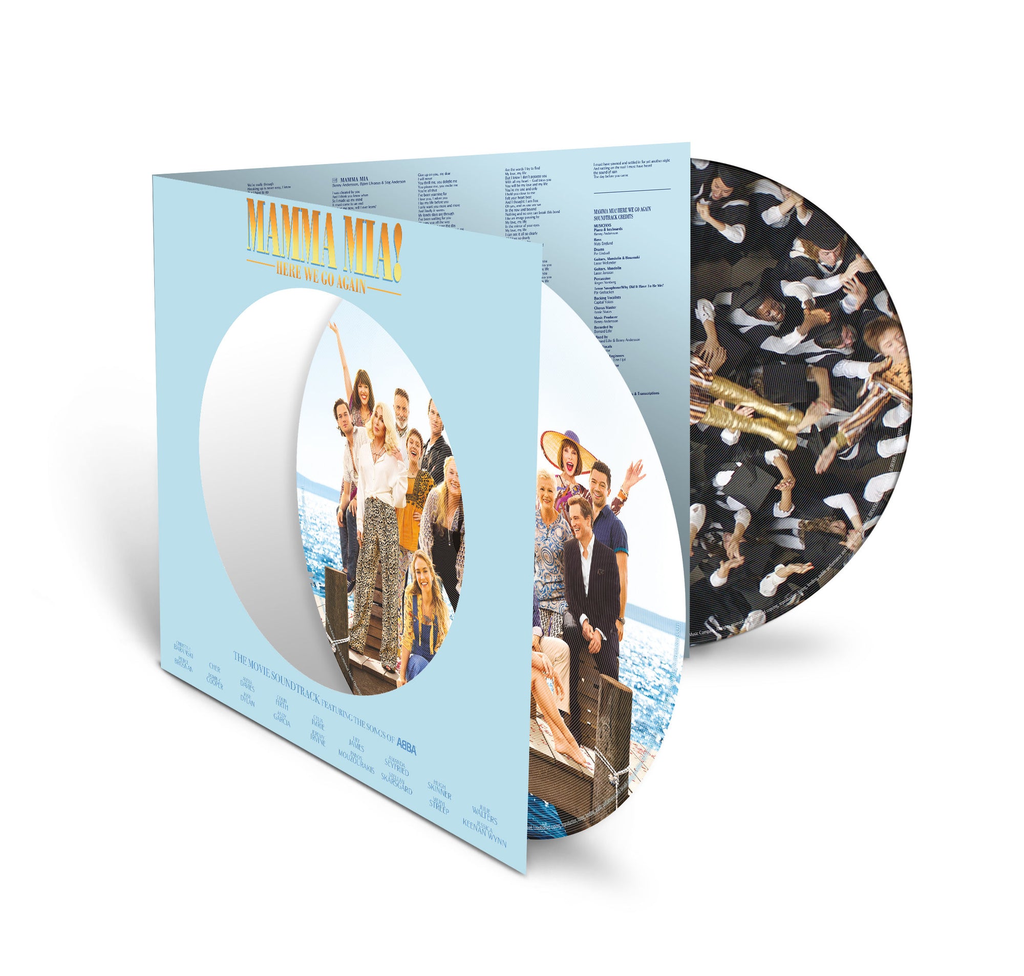 Cast of Mamma Mia! The Movie - Mamma Mia! Here We Go Again (OST ...