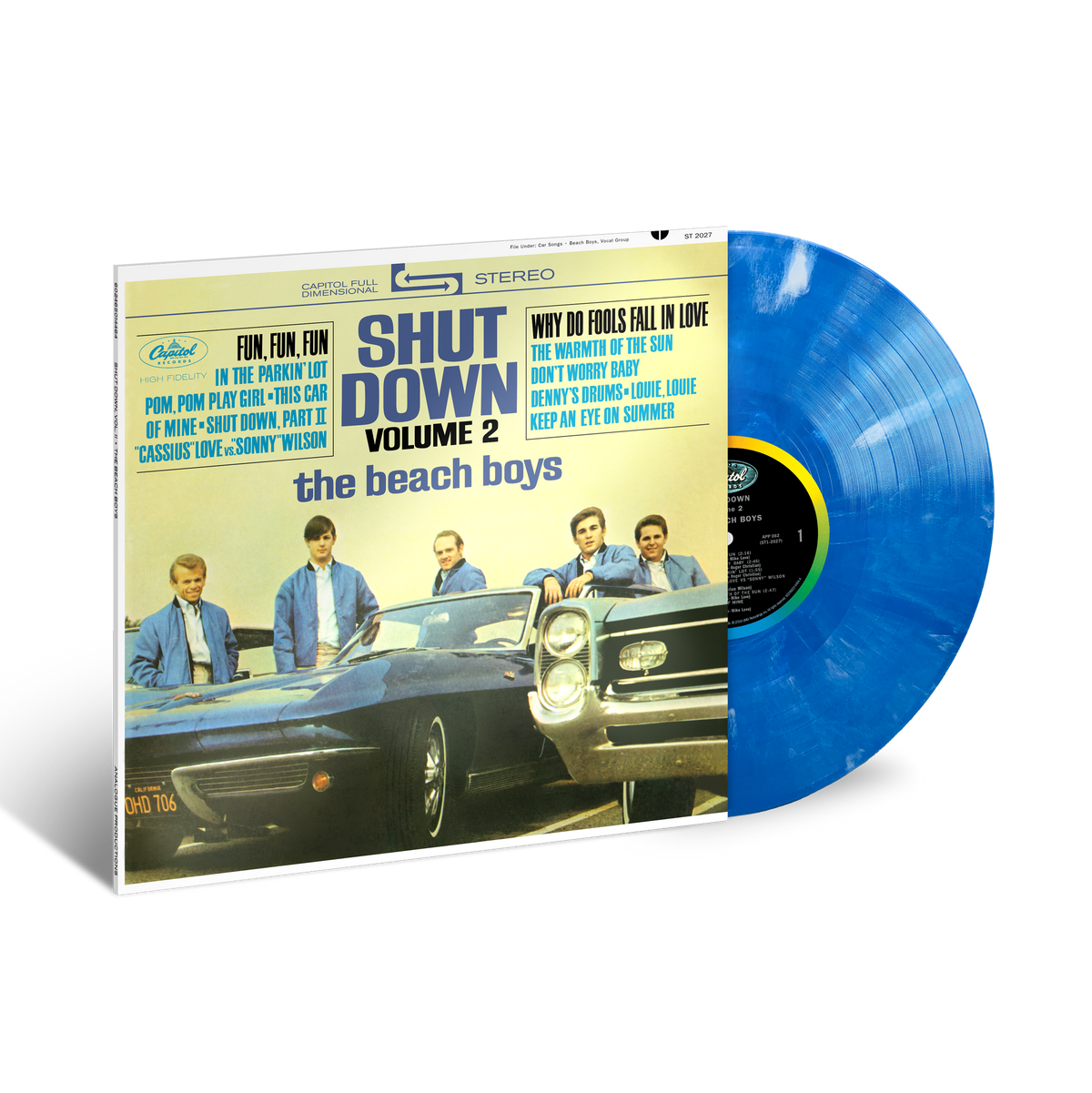 The Beach Boys - Shut Down Vol. 2: Exclusive Blue & White Marble Vinyl ...