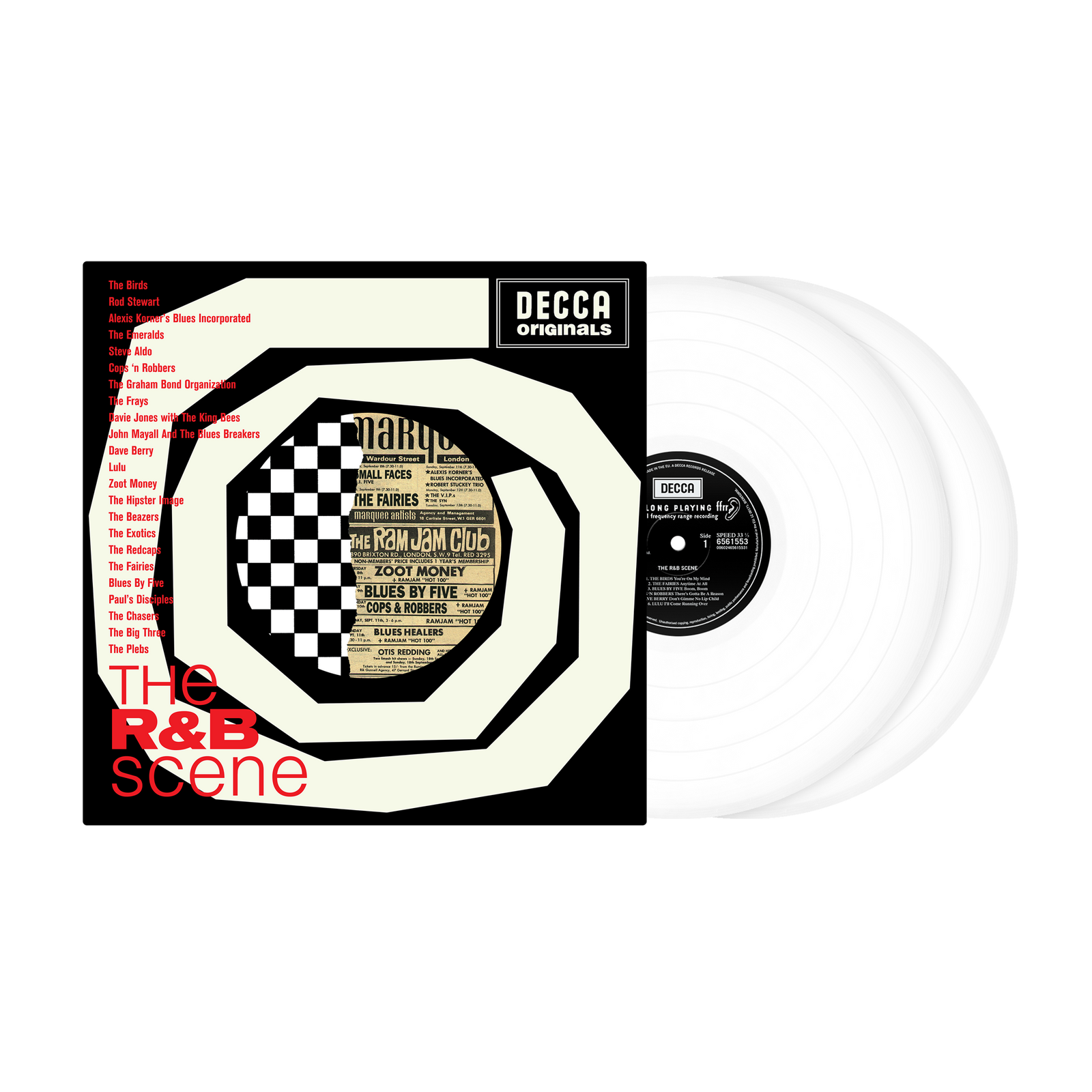 Various Artists - The R&B Scene: White Vinyl 2LP - uDiscover