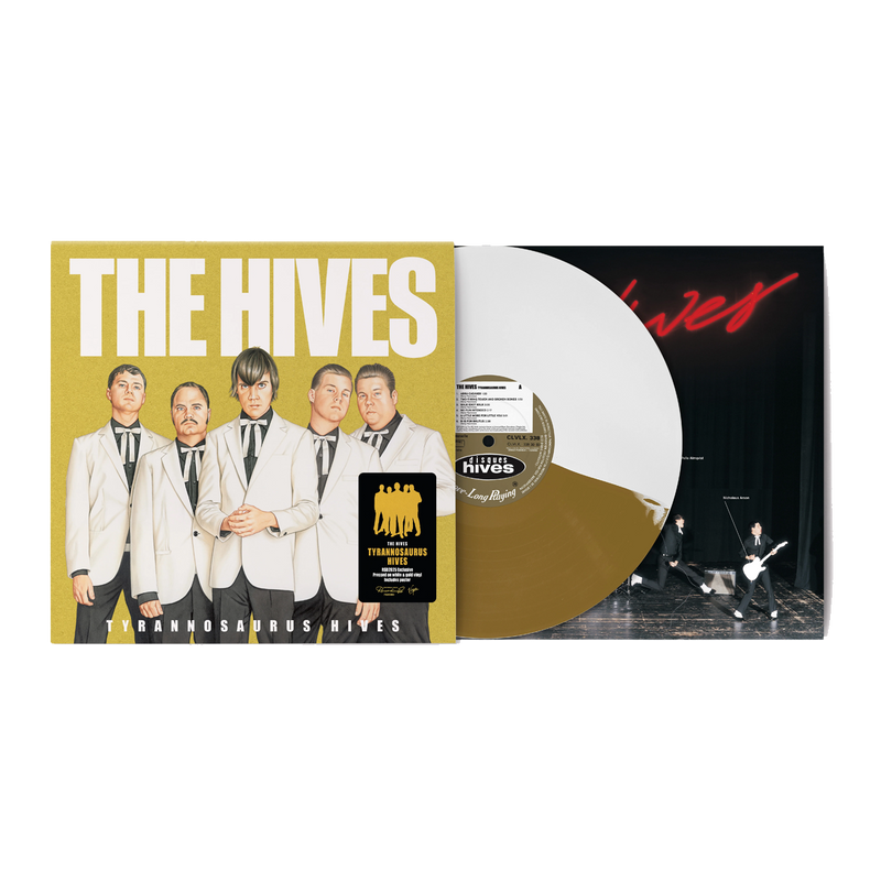 The Hives - Tyrannosaurus Hives (RSD25): Gold & White Vinyl LP - uDiscover