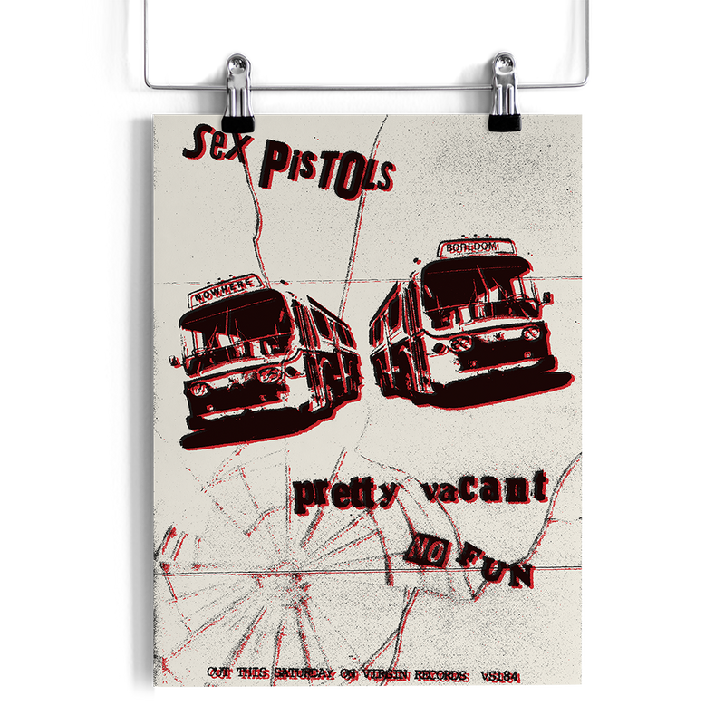 Sex Pistols - Pretty Vacant Poster - uDiscover