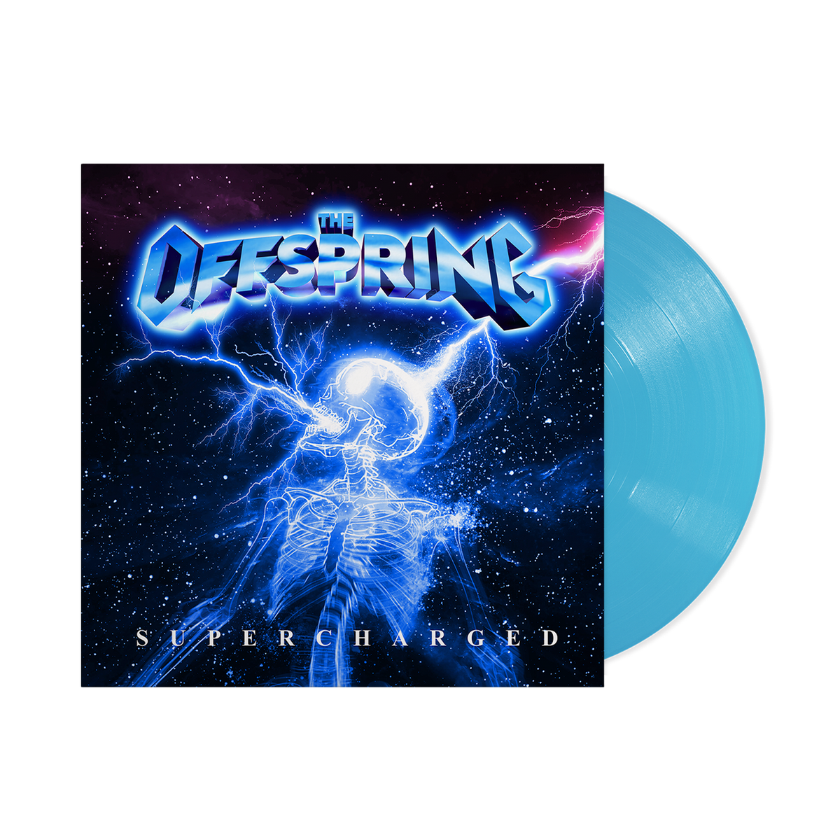 The Offspring - Supercharged: Limited Light Blue Vinyl LP - uDiscover