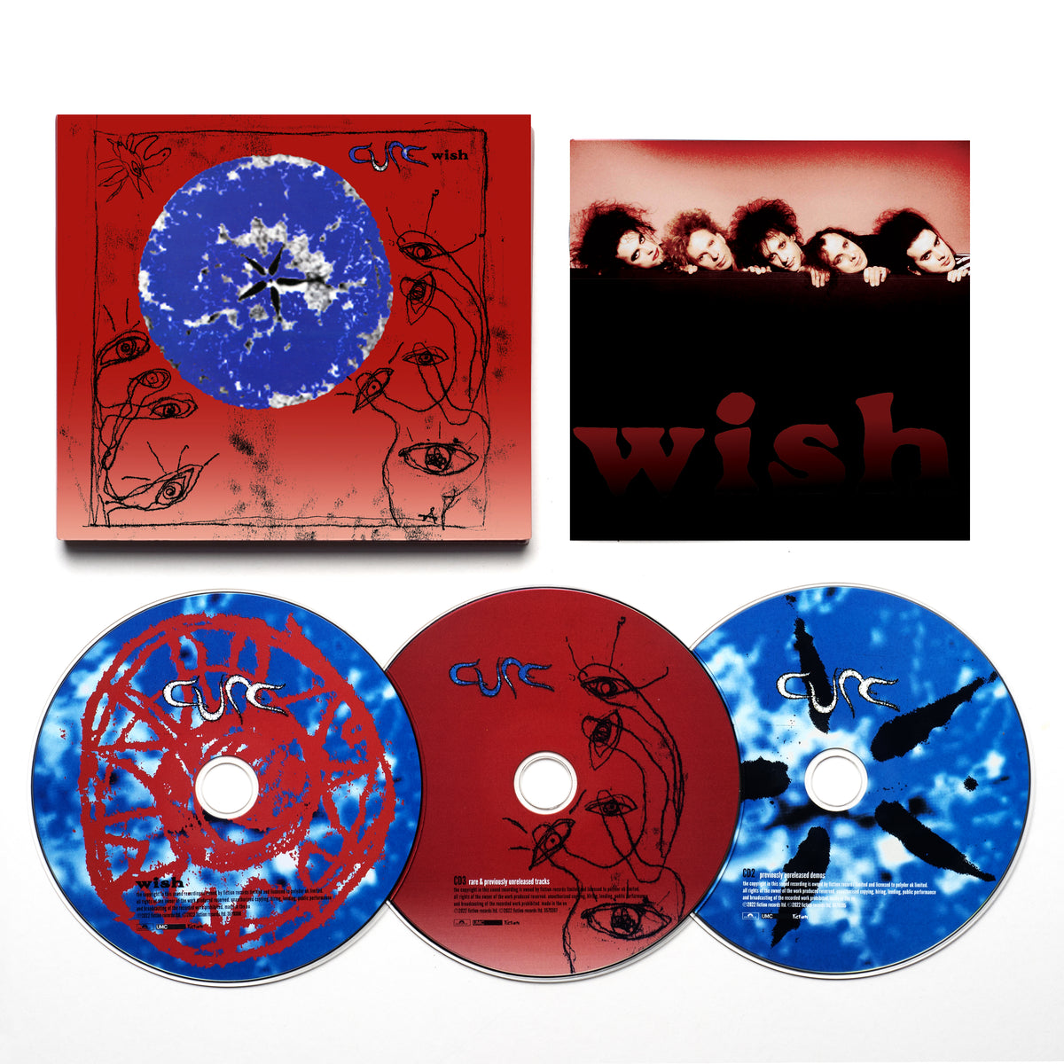 The Cure - Wish 30th Anniversary: Deluxe Edition 3CD (Remastered ...