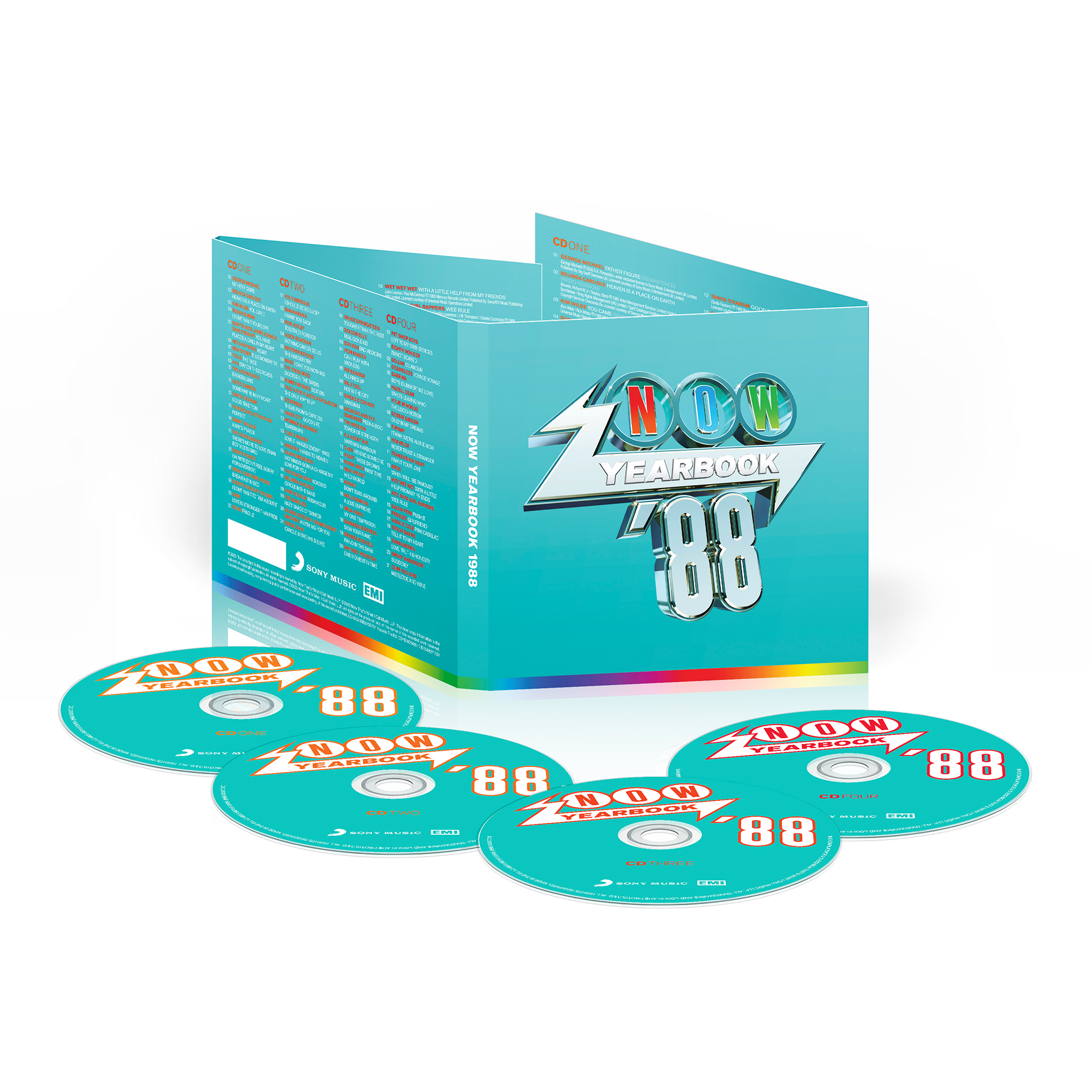 Various Artists - NOW – Yearbook 1988 (4CD) - uDiscover